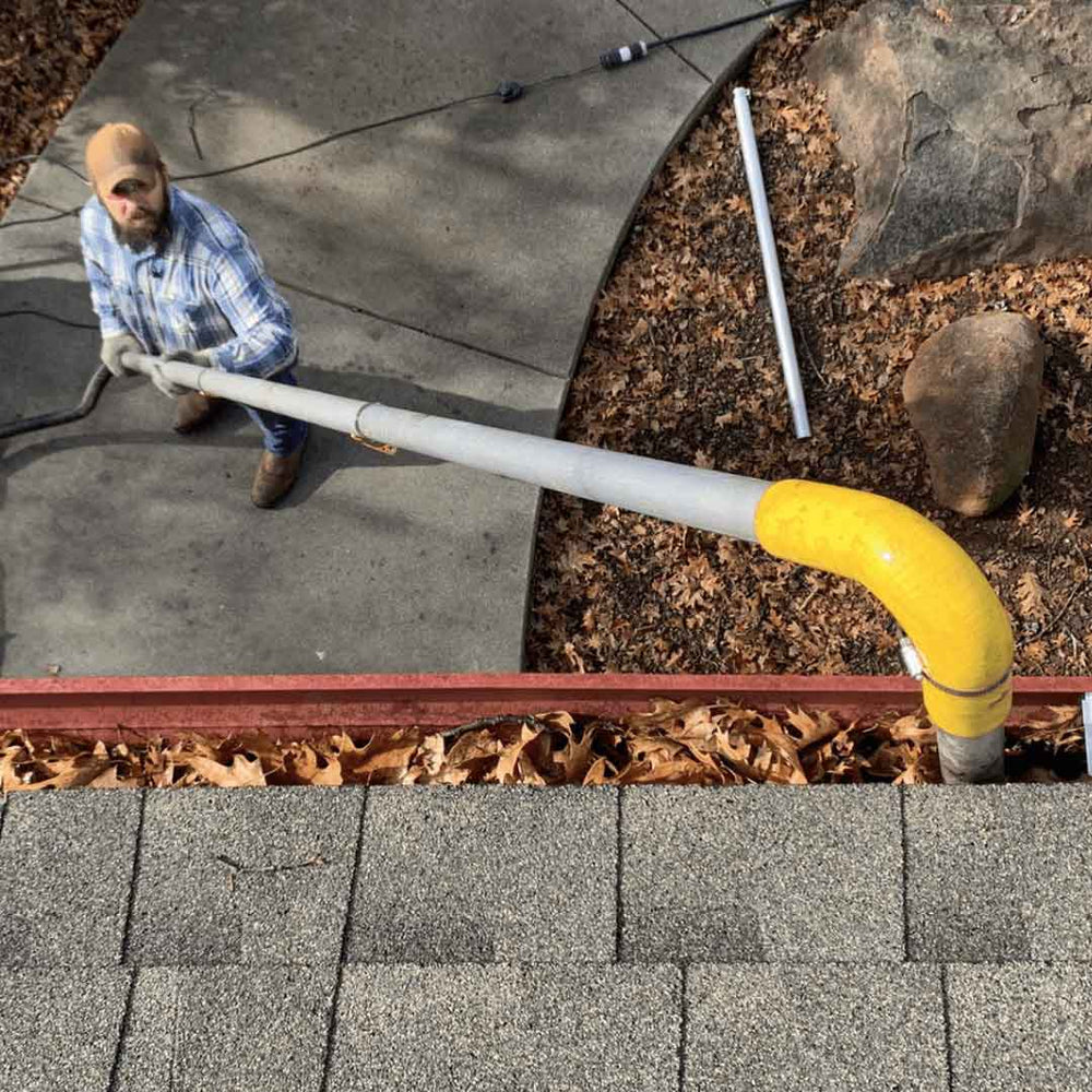 Gutter Vacuum Cleaning System | GutterProVac® | Call 1 (800) 617-9522